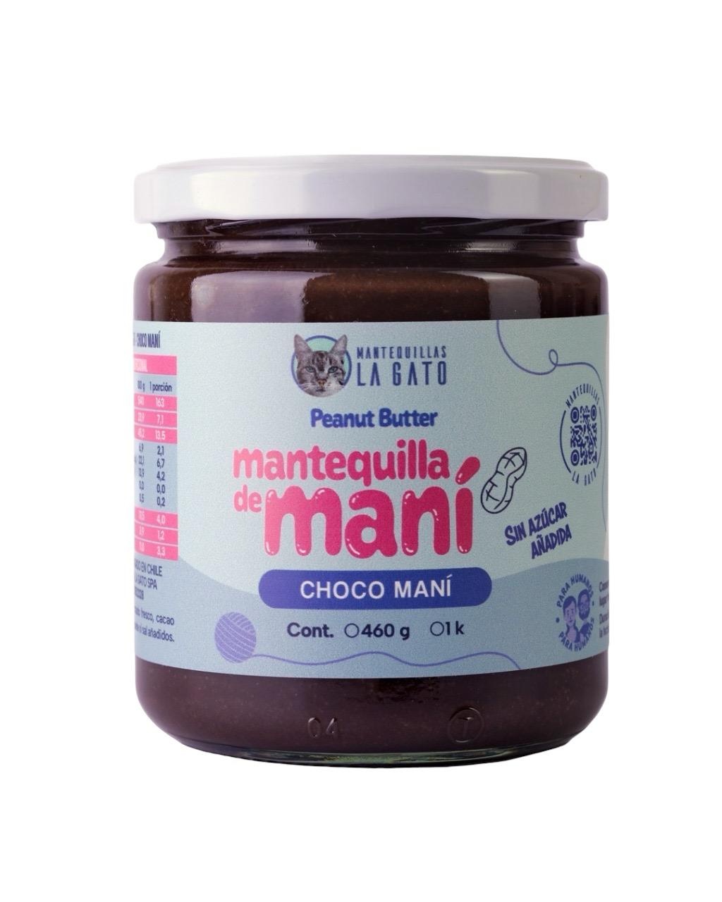 Mantequilla Choco Maní 460 gr La Gato | Sin Envase
